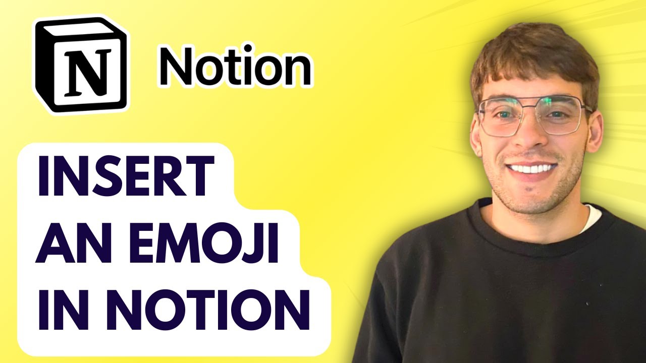 How to Insert an Emoji in Notion [2025 Guide] - YouTube