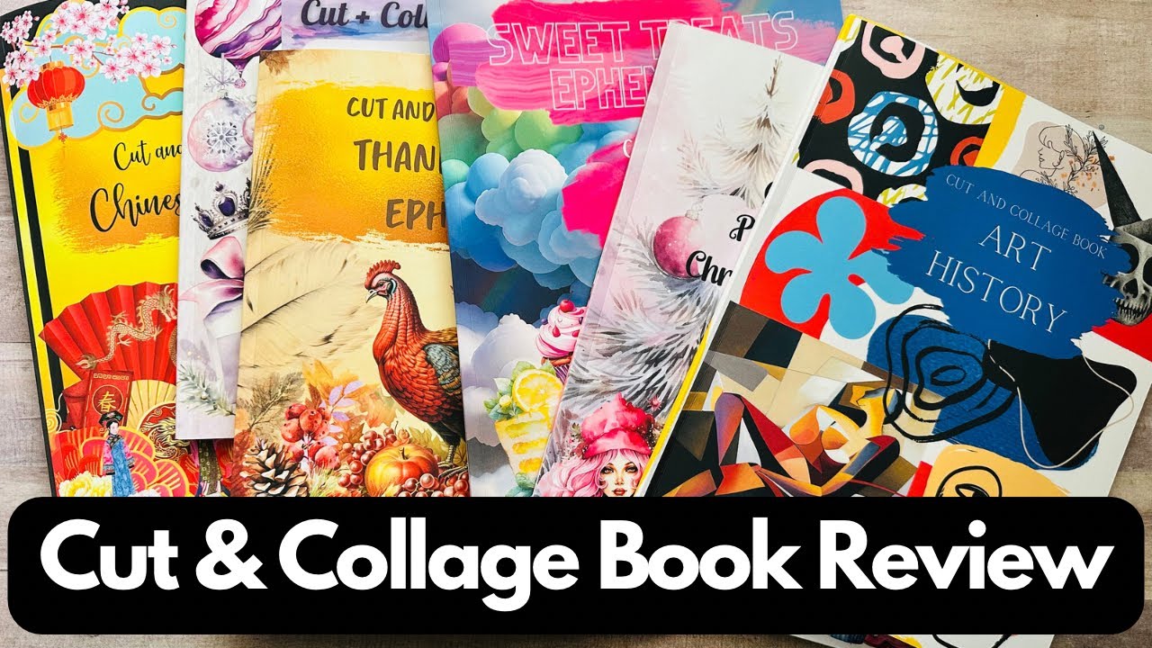 Book Review📚 6 Cut & Collage Book’s by Raven Reigns!! #bookreview - YouTube