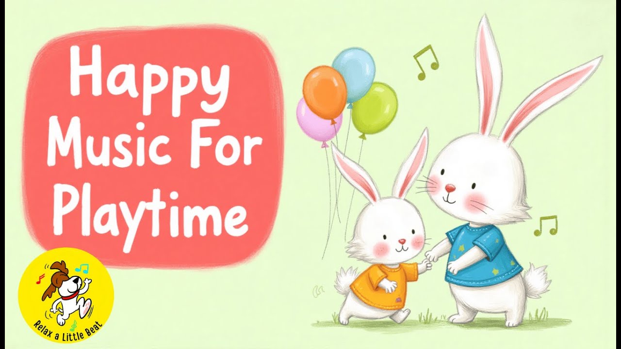Happy Music for Playtime, Great for Babies & Toddlers | 1 Hour Happy ...