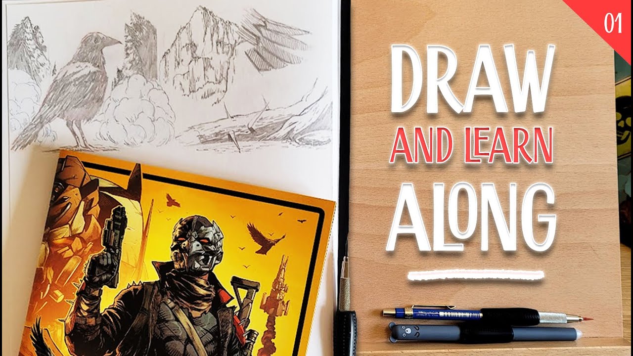 Study Comic Art With Me: Rook Exodus Session 01 - YouTube