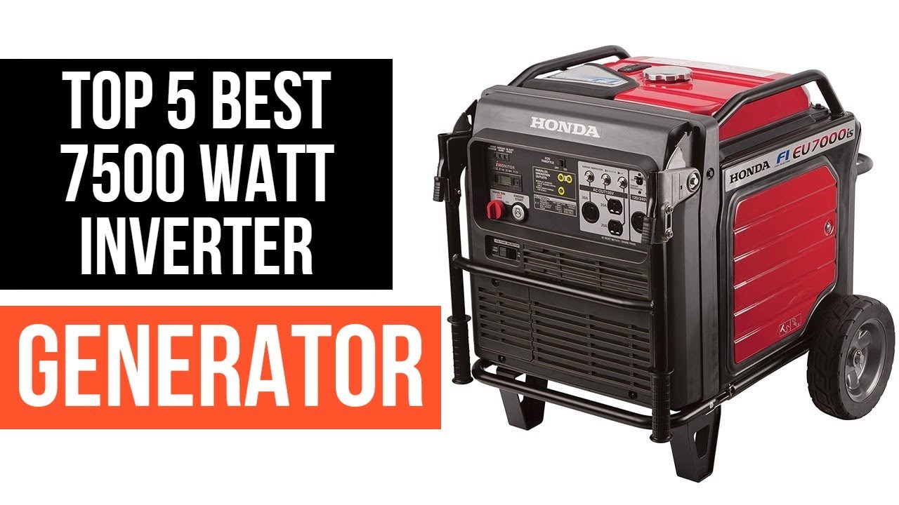 Top 5 Best 7500 Watt Inverter Generator In 2024 - YouTube