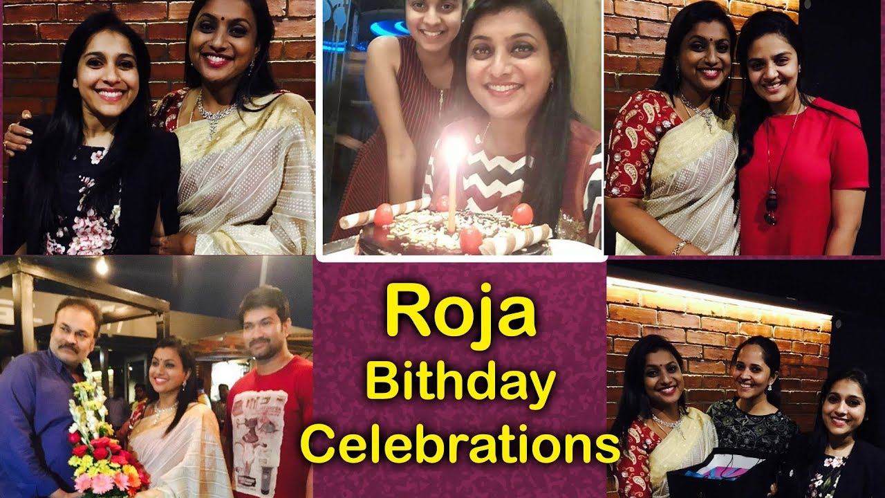 Jabardasth Roja Birthday Celebrations 2017 | Naga Babu, Rashmi, Anasuya ...