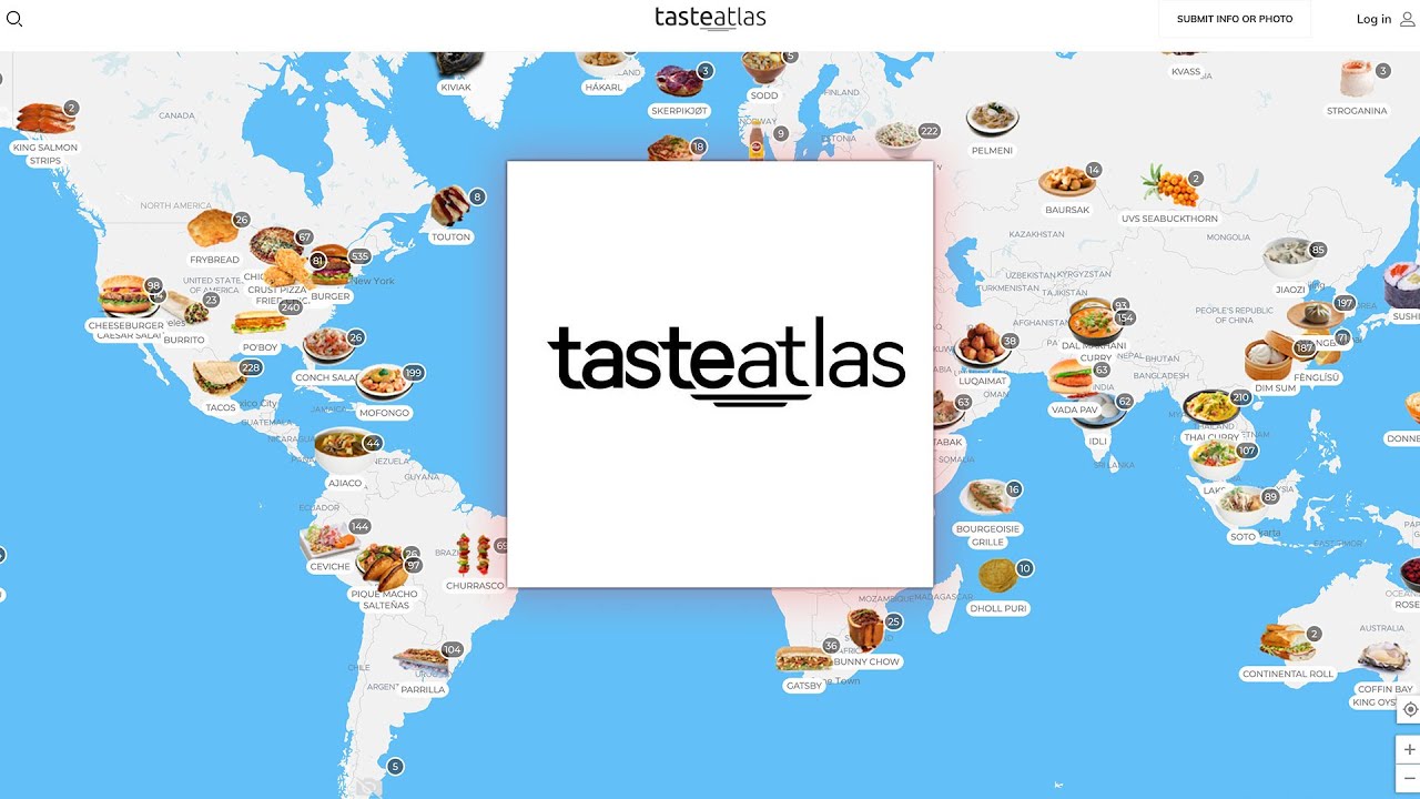 TasteAtlas allows you to find the best local food - YouTube