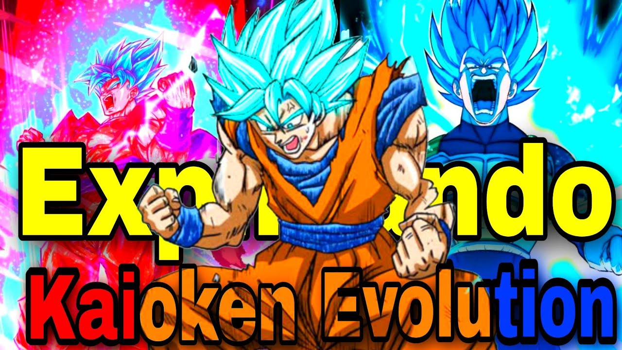 O BLUE EVOLUTION e o KAIOKEN do mangá são...(diferentes) - YouTube