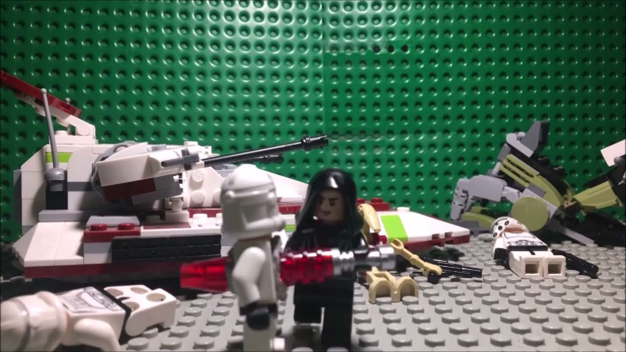 The Duel. Lego Star Wars Stop Motion (Brickfilm) - YouTube