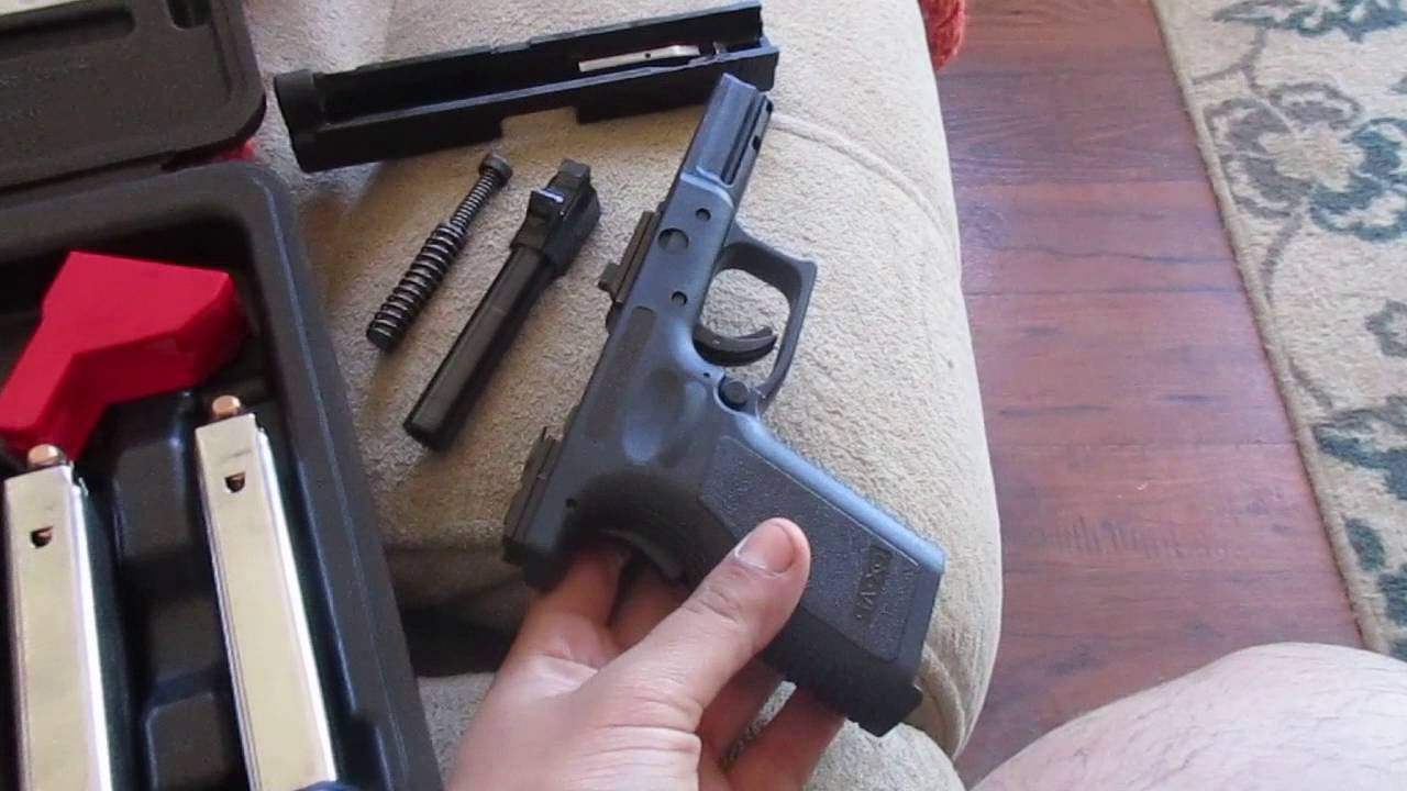Springfield XD .40 Cal Pistol field strip - YouTube