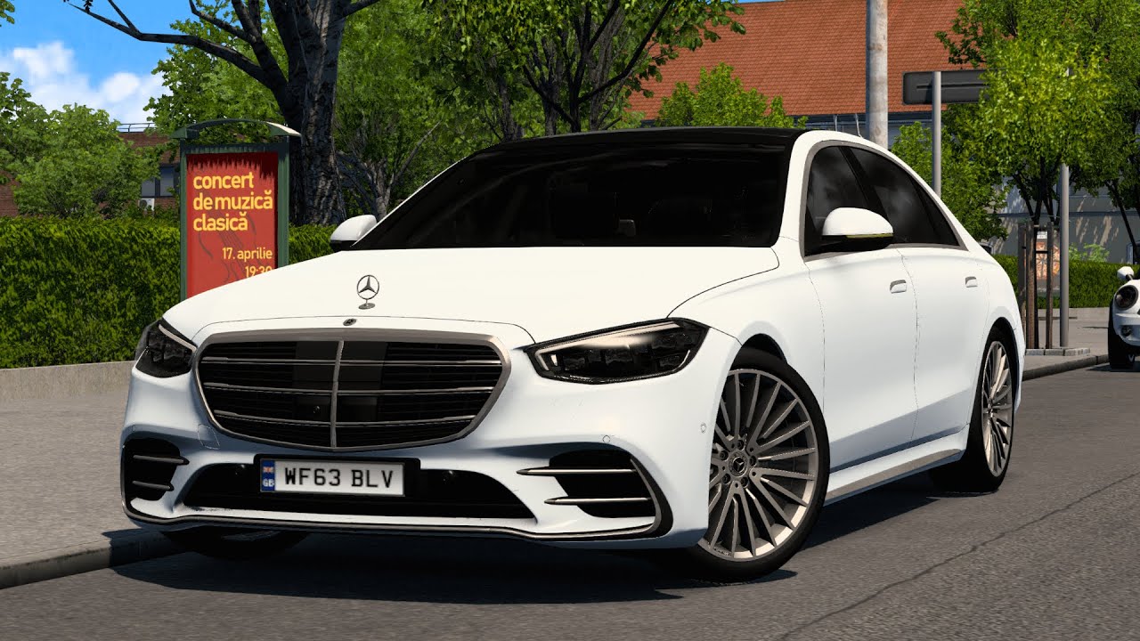 Mercedes-Benz W223 S-Class - Euro Truck Simulator 2 [v1.46] - YouTube