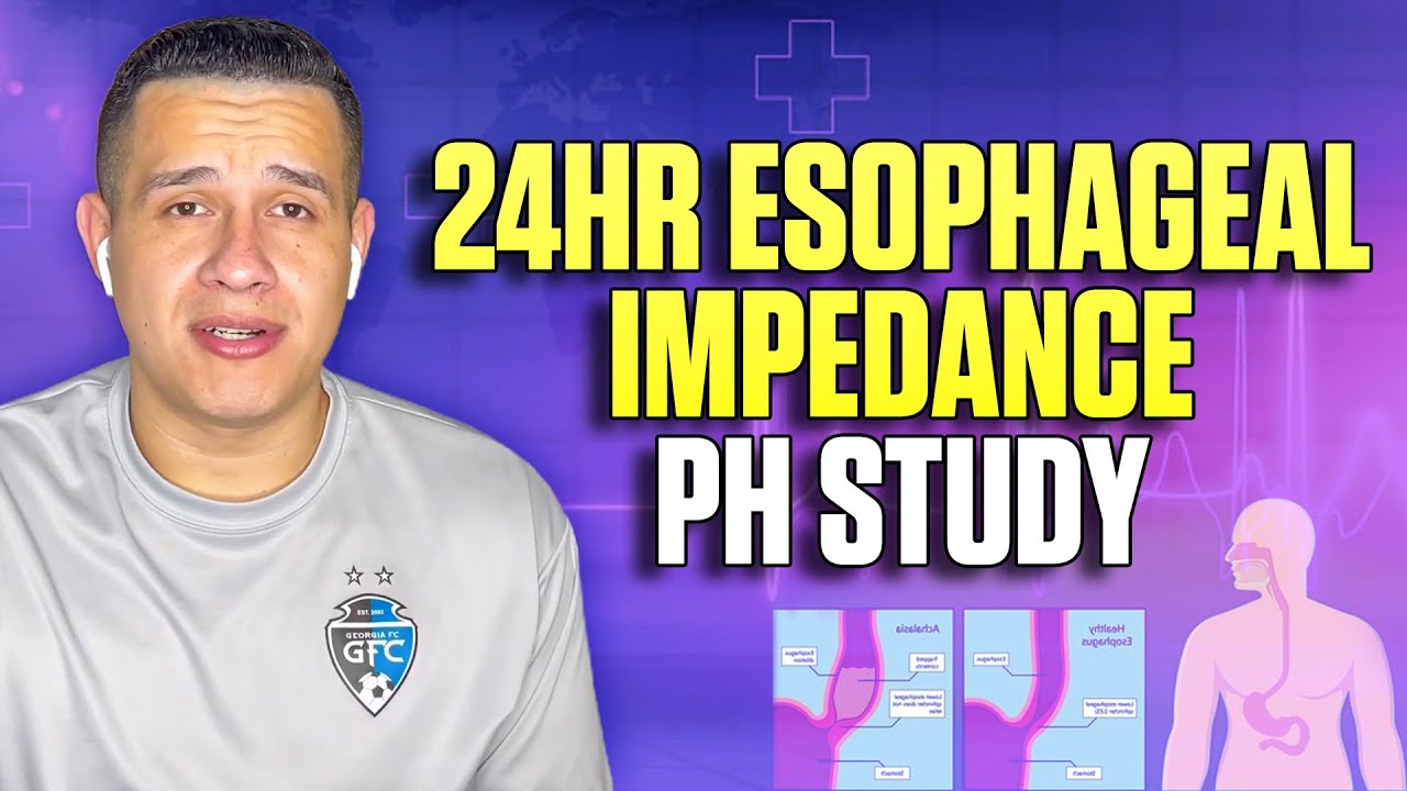 24 HR Esophageal Impedance pH Study (My Experience) - YouTube