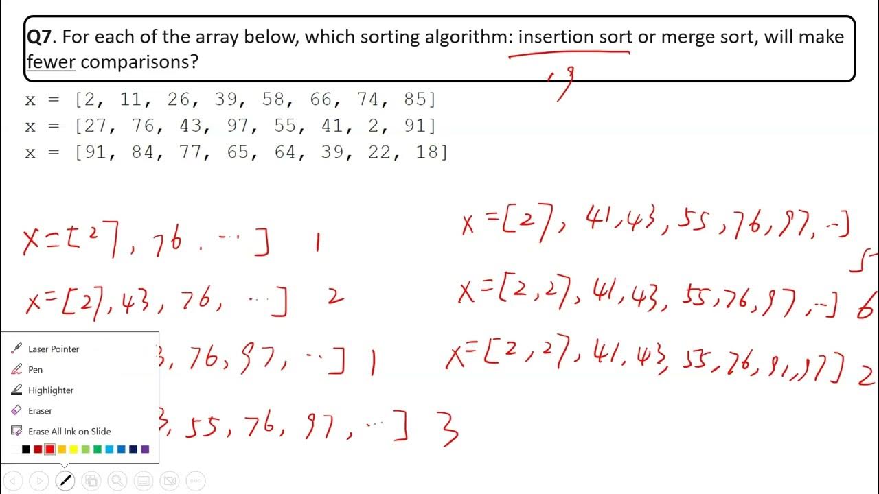 [CT AY22/23 Term 2] Week 5D: Searching and Sorting Tutorial (Extra ...
