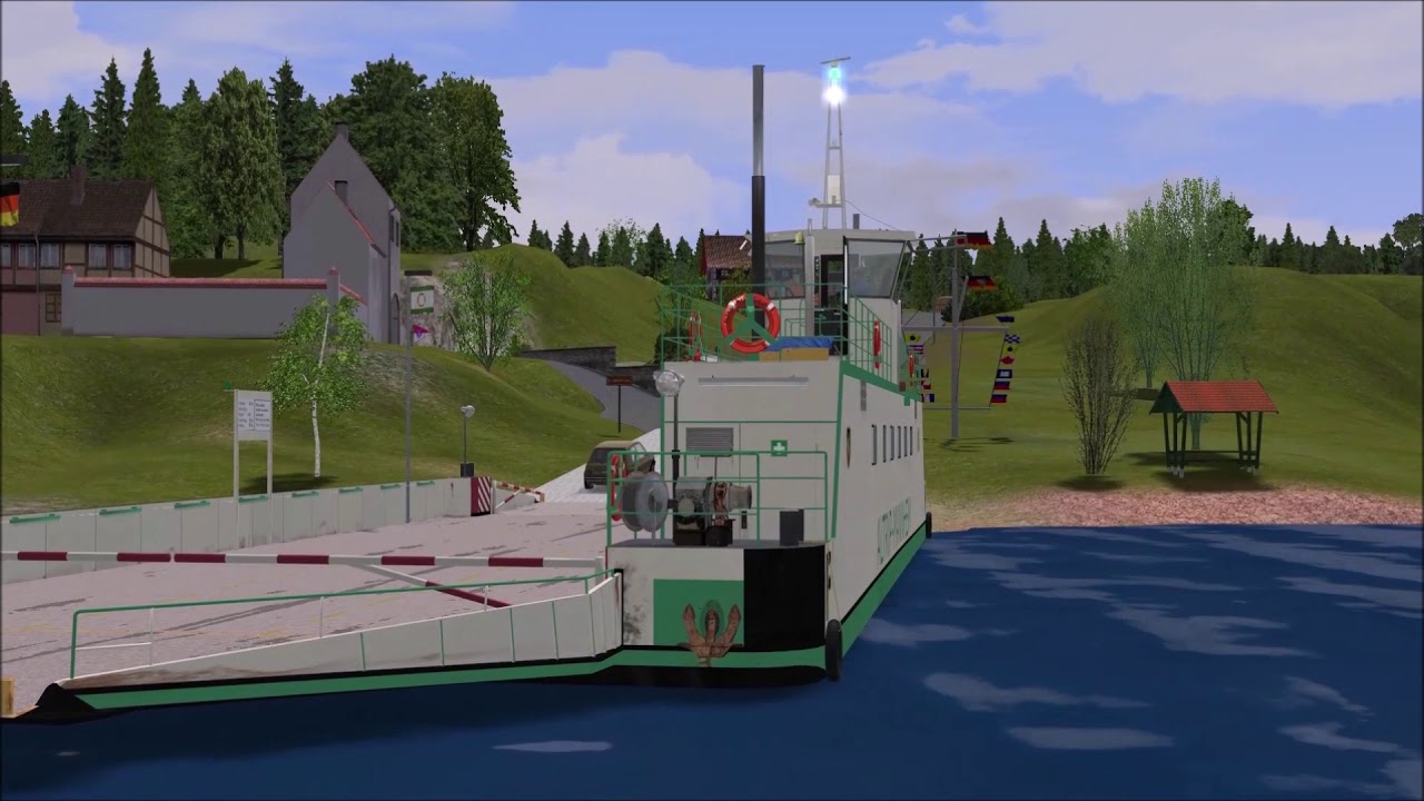 EEP 15 Fähre 05 Fähranleger Süd - YouTube