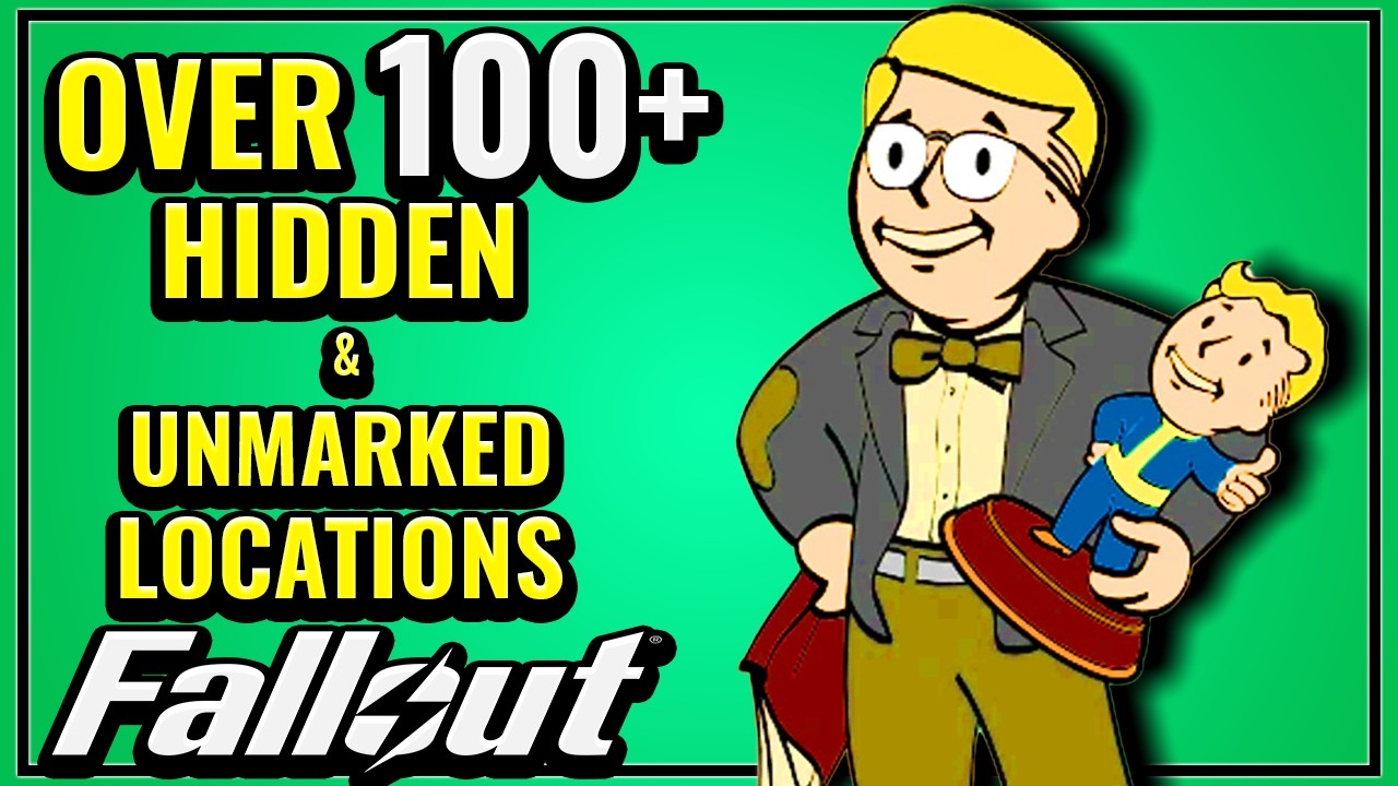 "Every" Single Hidden and Unmarked Location in Fallout 4 - YouTube