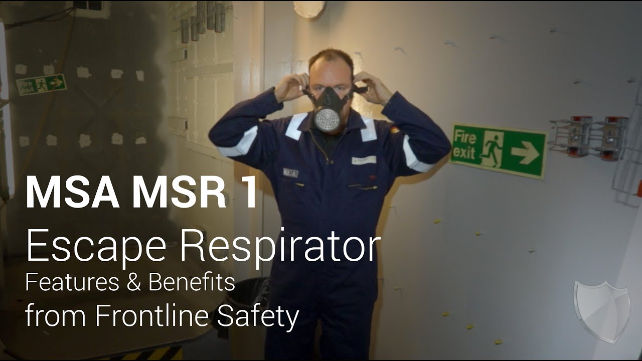 MSA MSR 1 - Escape Respirator - What Are the Features & Benefits - from ...