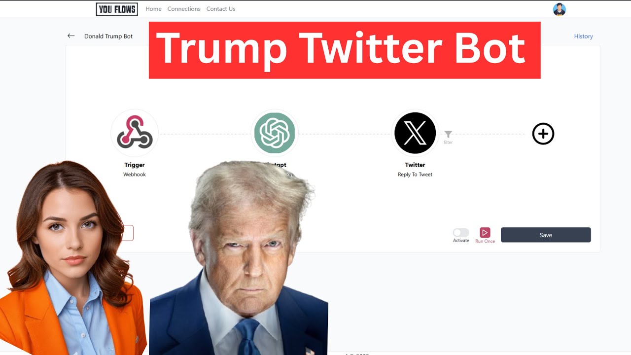 How to build Trump Reply Bot? - YouTube