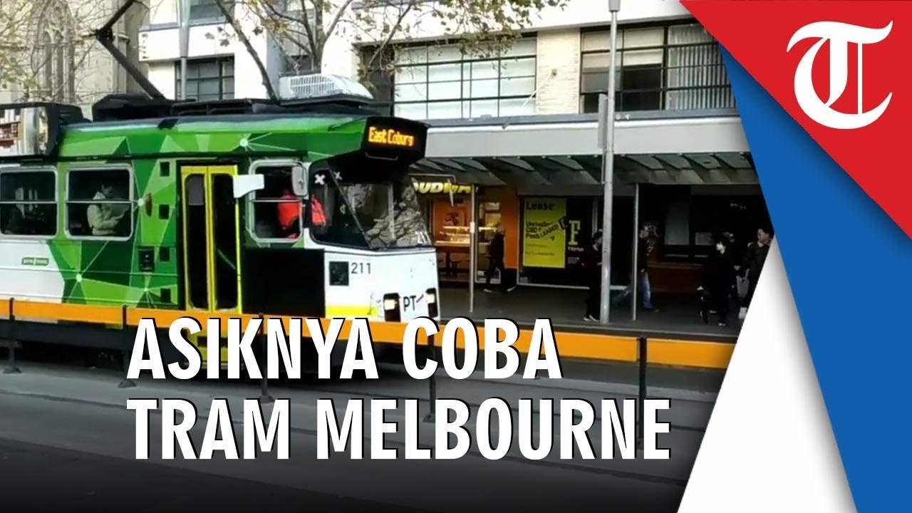 Mencoba Tram Melbourne dan Lezatnya Sarapan di Kafe The Quarter - YouTube