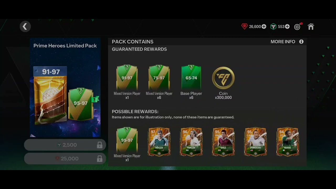 Unboxing 25k Gems Pack in EA FC Mobile! 💎💥 - YouTube