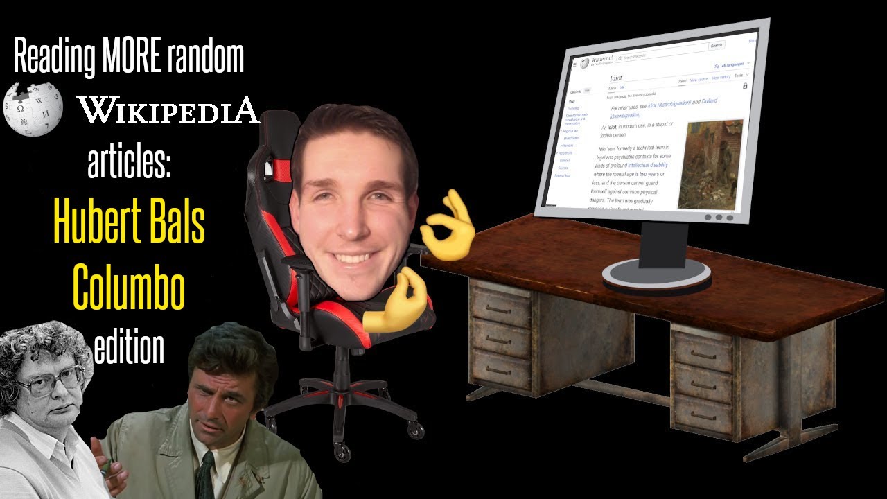 Reading MORE random Wikipedia articles: Hubert Bals x Columbo extravaganza - YouTube
