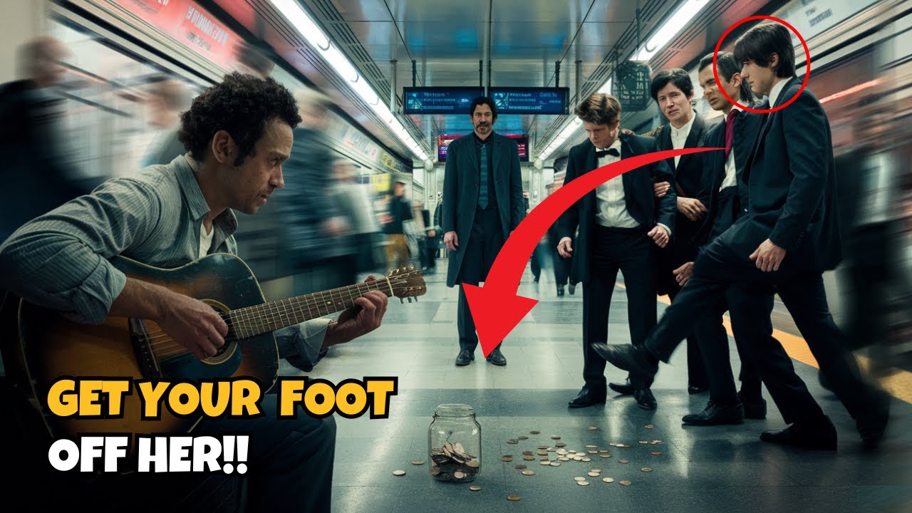 Keanu Reeves Stands Up for a Struggling Street Musician - YouTube