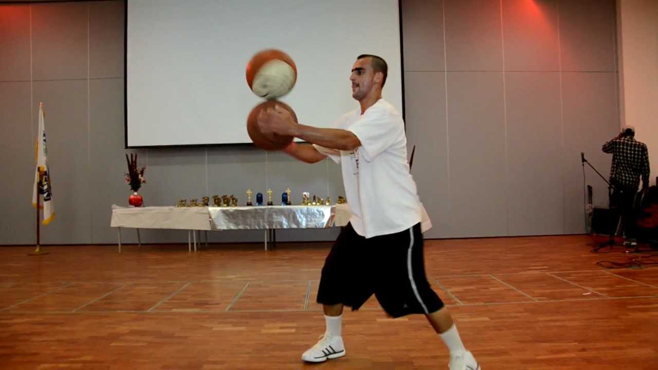 Sports Awards Evening - Basketball juggler Part 2 of 2 - YouTube