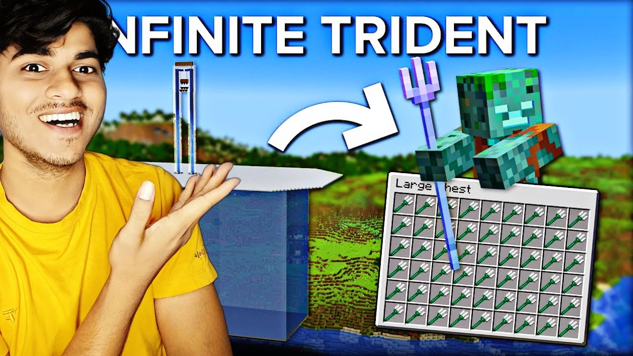 MASTERING THE SEA: CREATING AN EPIC TRIDENT FARM IN MINECRAFT ...