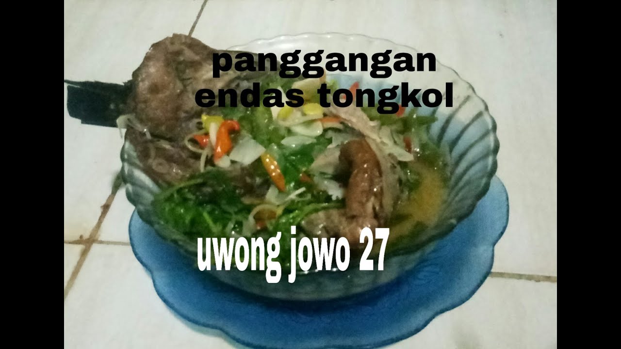 Resep ikan asap lombok ijo ale //kotok an endas iwak tongkol// - YouTube