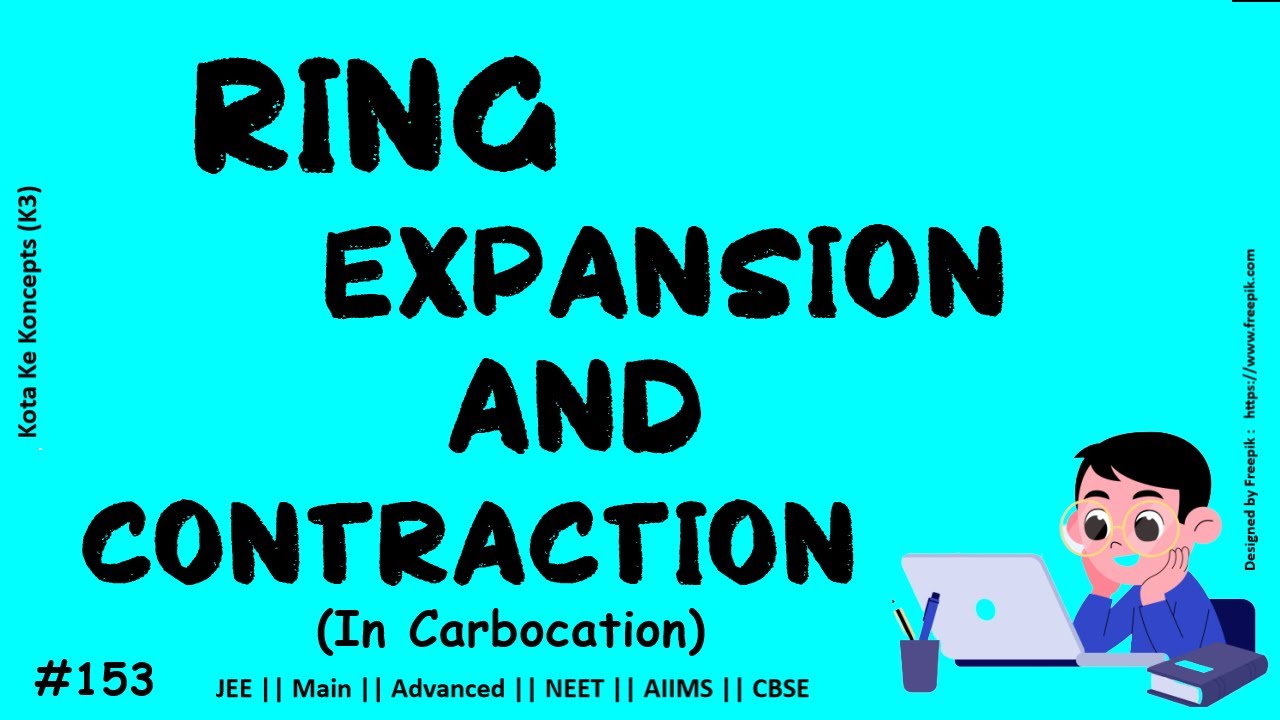 Ring expansion and Contraction || rearrangement of carbocation ...
