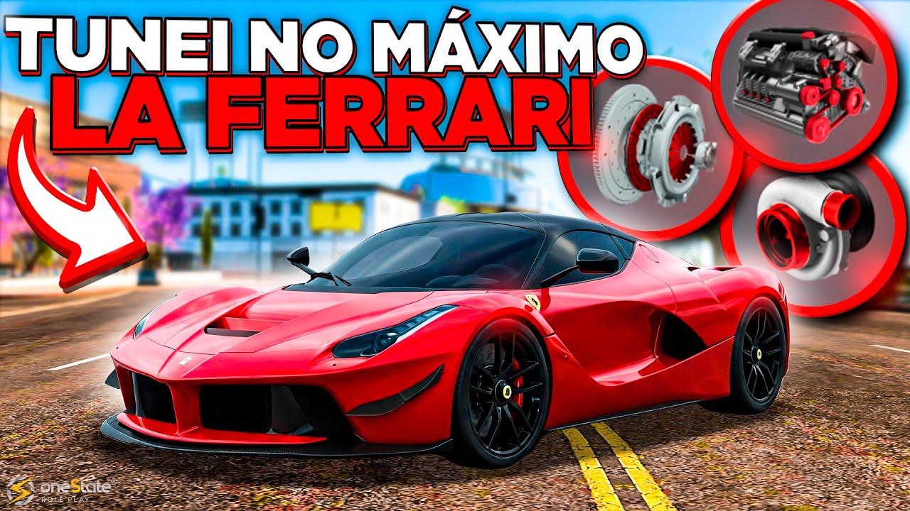 TUNEI MINHA LA FERRARI NO MÁXIMO! O CARRO MAIS BONITO E CARO DO ONE ...