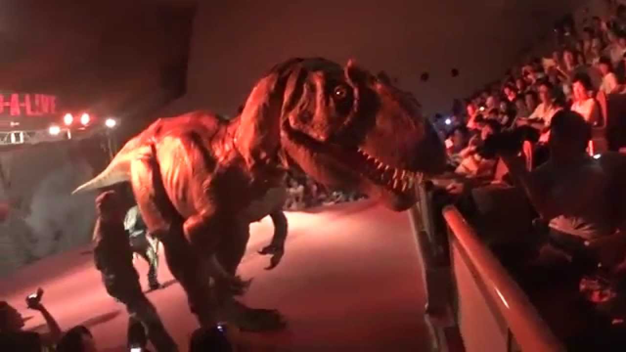 DINO-A-LIVE ALLOSAURUS3 in KATSUYAMA3 - YouTube