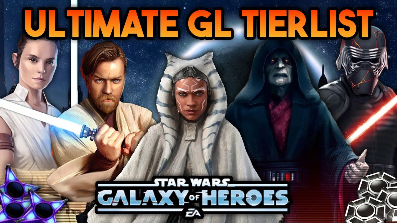 The ULTIMATE 2025 GL Ranking in SWGOH... - YouTube