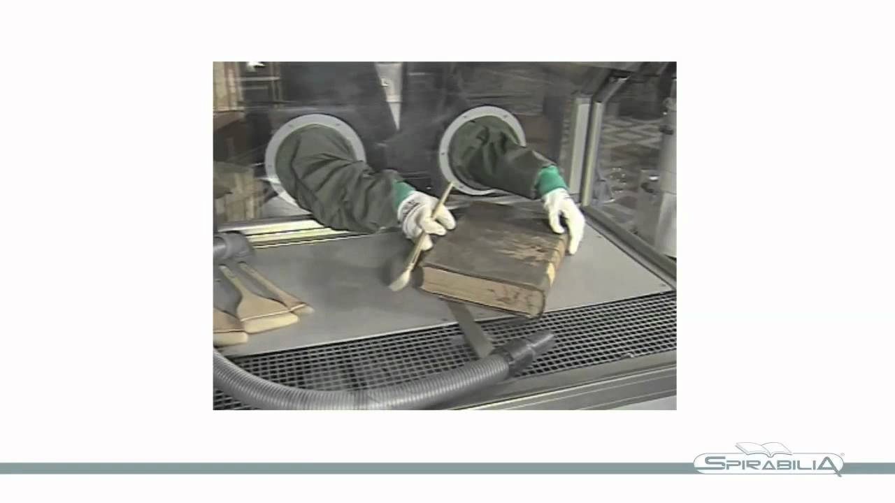 SPIRABILIA - Innovative Book Cleaning Machine - YouTube