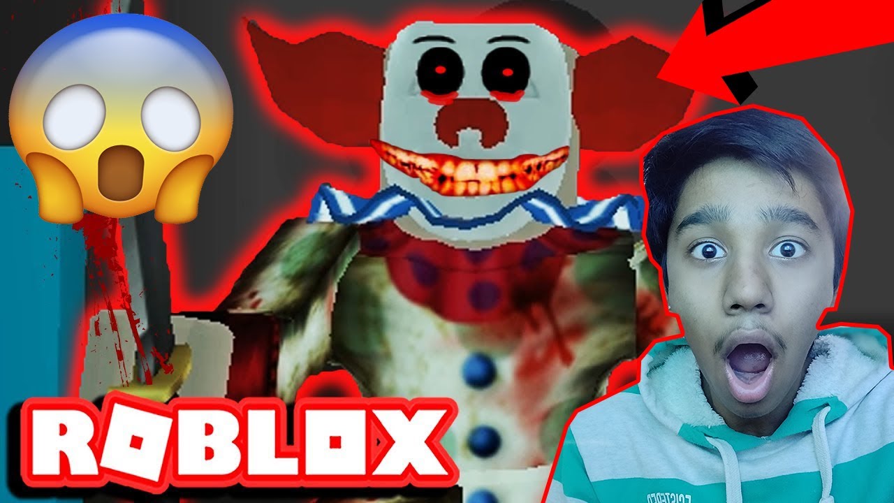 SCARY CLOWN! FOUND IN ROBLOX!!!! - KILLER CLOWN PART 2! - YouTube