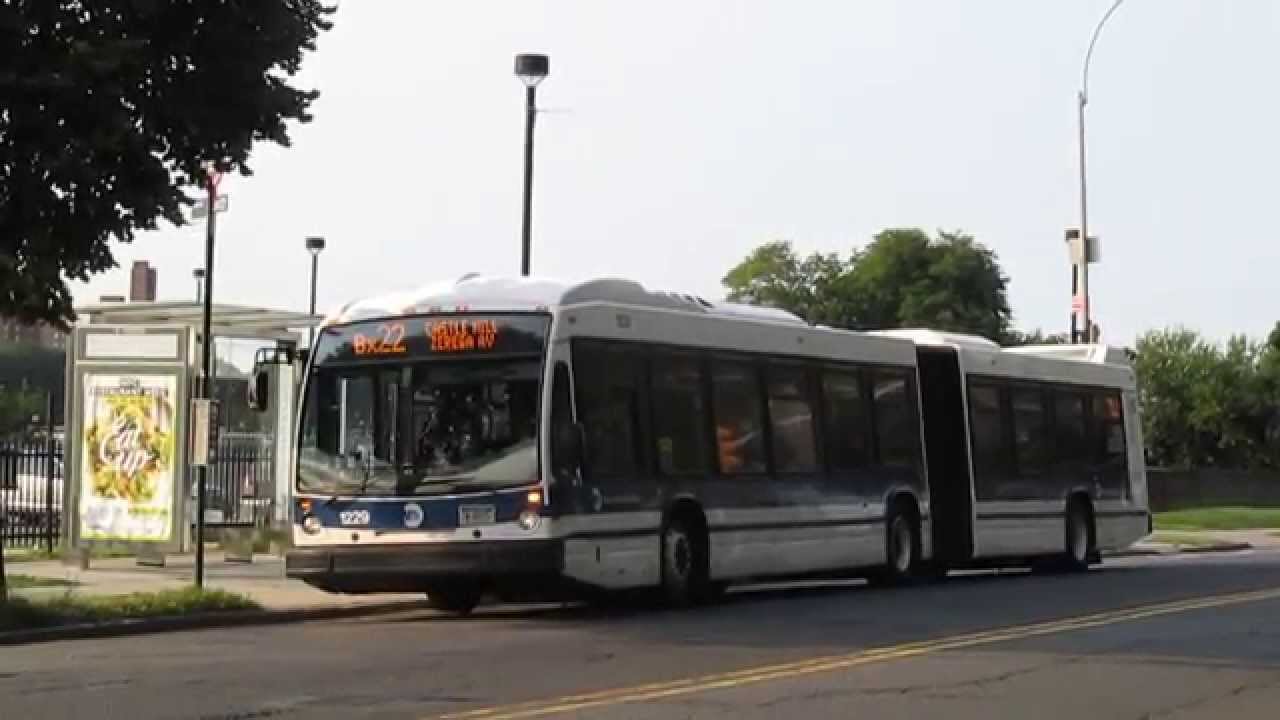 MTA New York City Bus: 2010 Nova Bus LFS Articulated #1229 on the Bx22 ...