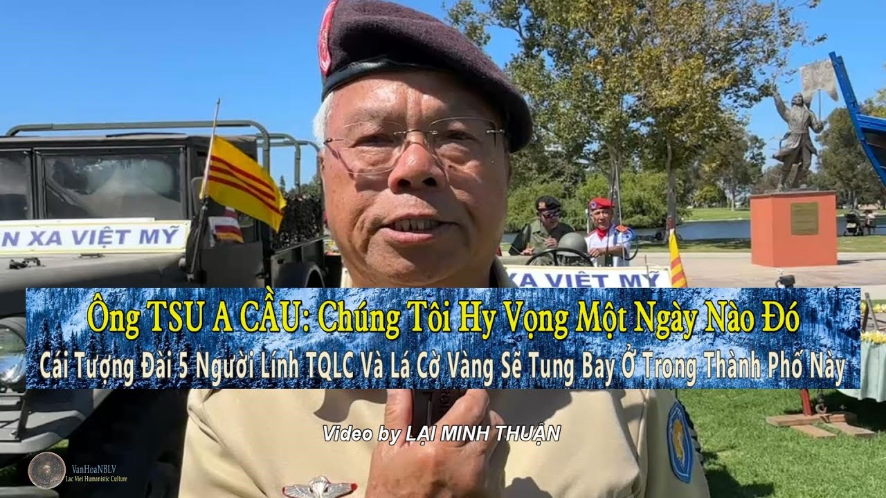 Hy vọng một ngày nào đó cái TĐ 5 người lính TQLC và lá cờ vàng sẽ tung ...