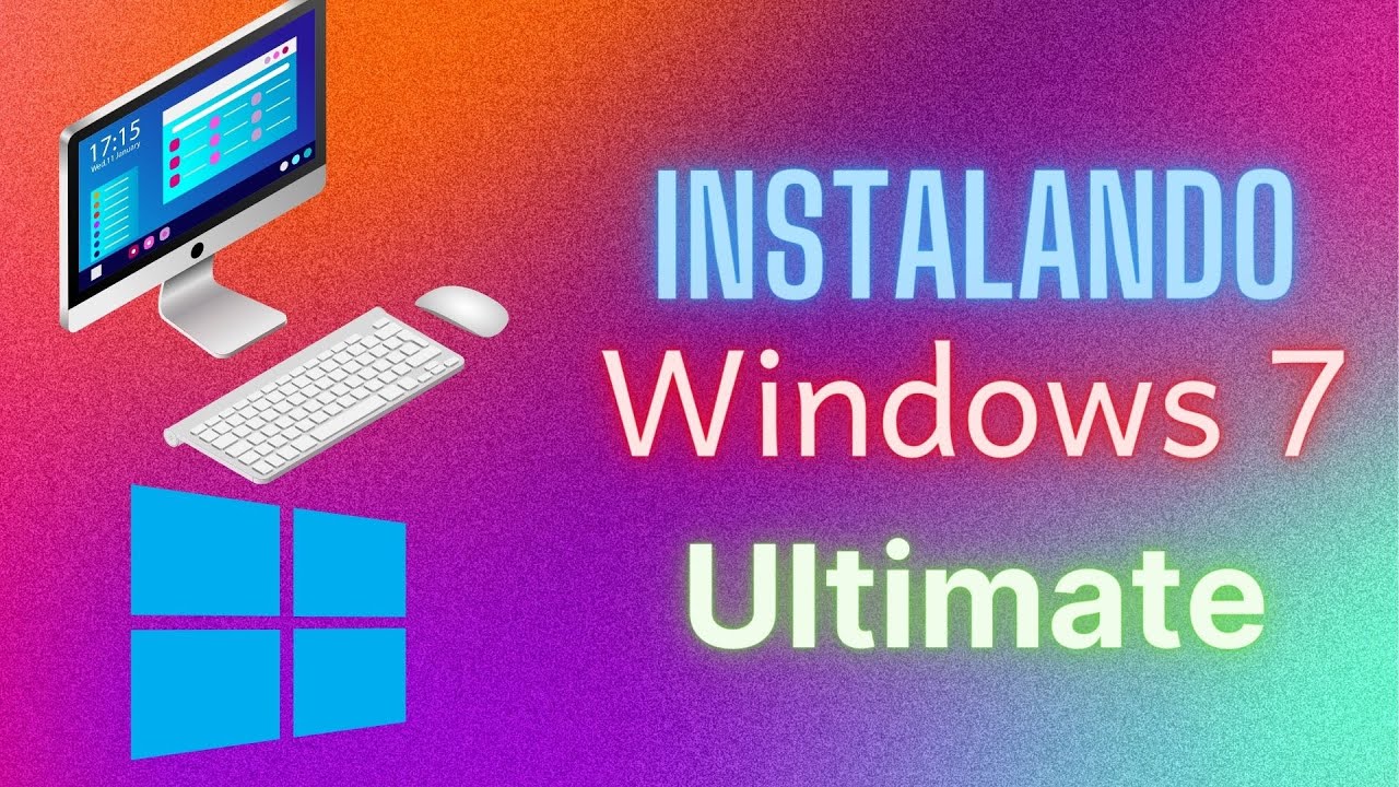 TIMELAPSE da INSTALAÇÃO do WINDOWS 7 ULTIMATE - YouTube