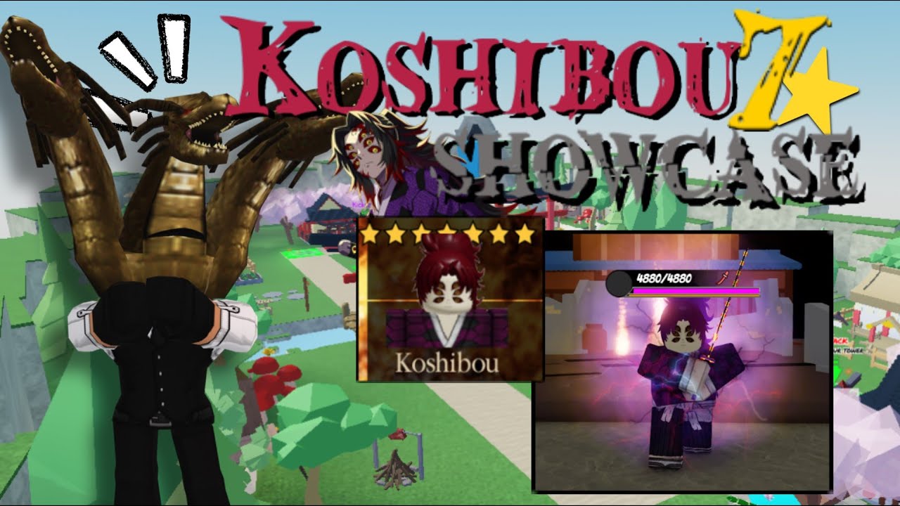 Koshibou [Kokushibo] 7 Star Showcase! | Demon Slayer Tower Defense ...