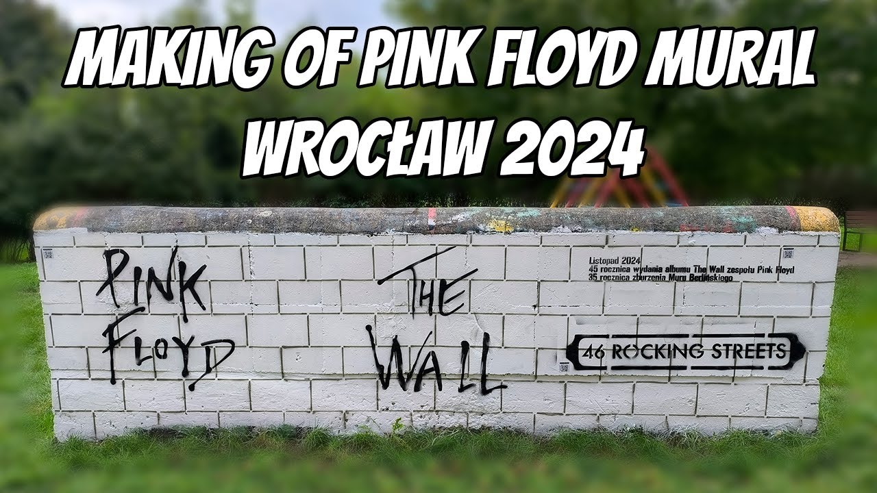 Making of Pink Floyd Mural, Wrocław 2024 - YouTube