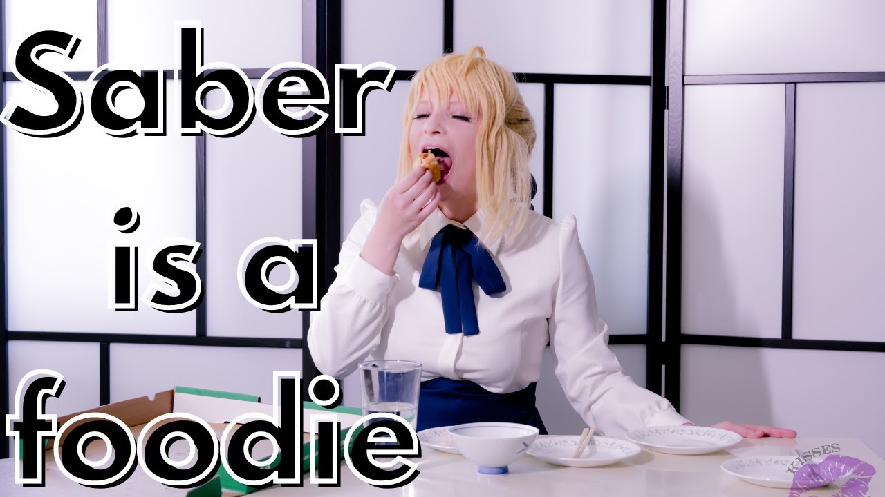 Saber is a Foodie - Cosplay music video - YouTube
