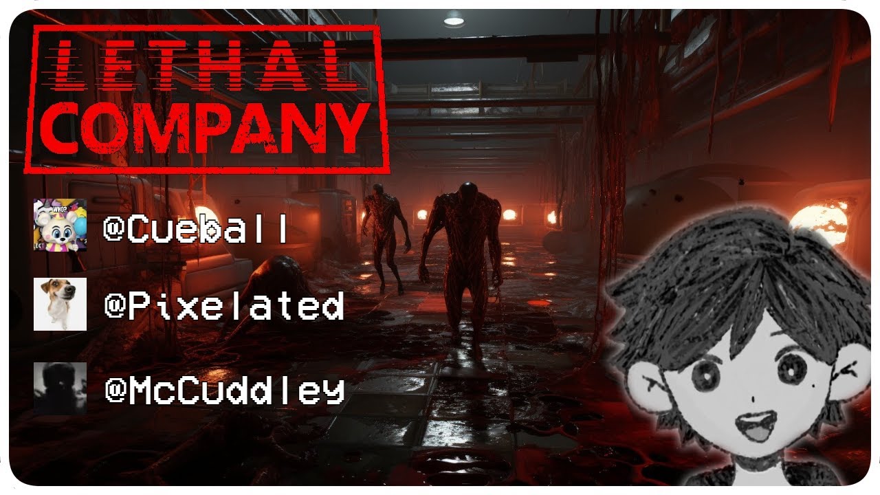 LETHAL COMPANY NIGHTMARES (w/ @pixelated1011 @Mccuddley @cueball ...