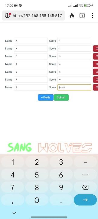 dynamic two (multiple) input fields - YouTube