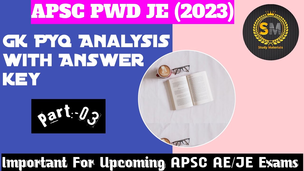 APSC PWD JE Question Paper For Civil Engineering || Paper Analysis ...