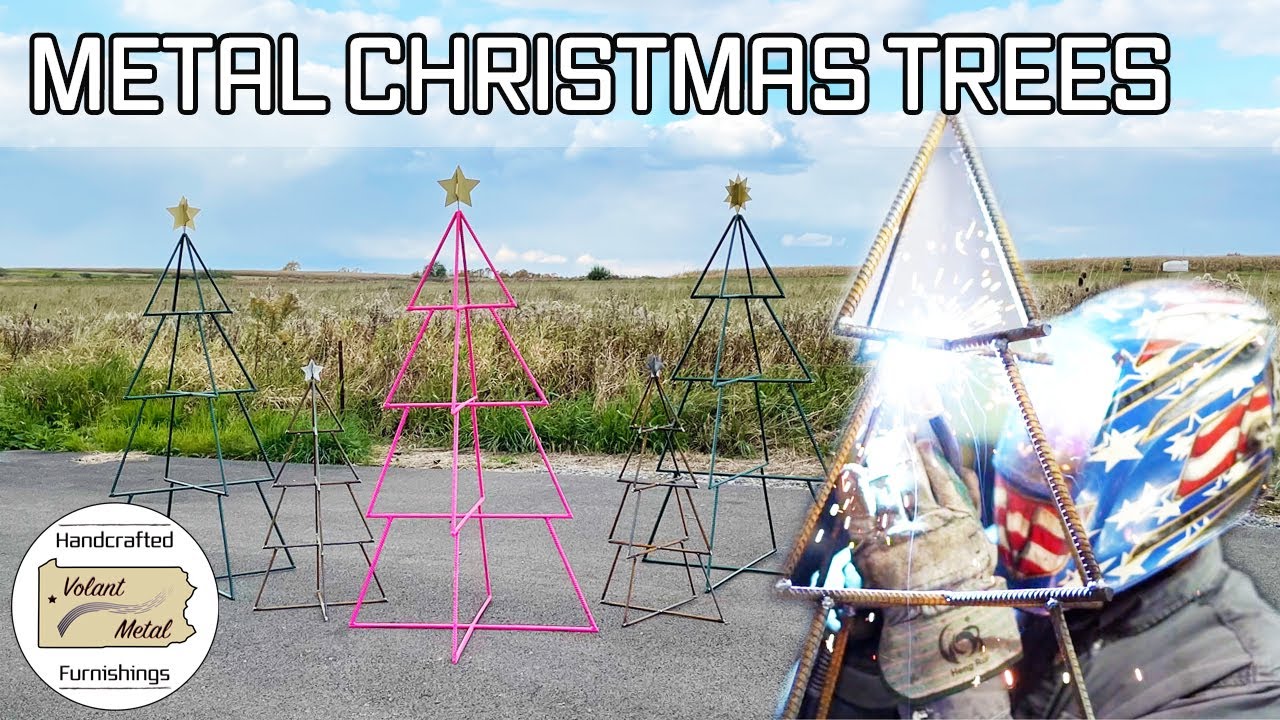 Metal Christmas Tree Build | Welding a Metal Christmas Tree | Make ...