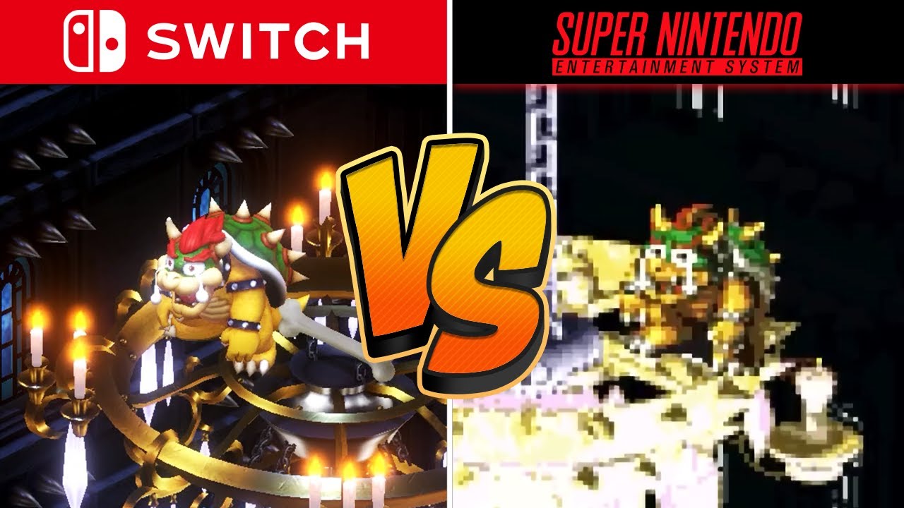 Super Mario RPG Graphics Comparison (Opening Intro) - YouTube