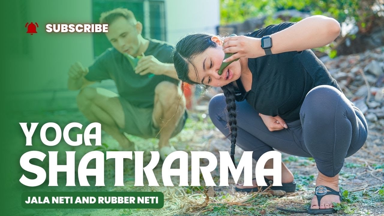 🕉️ Shatkarma Techniques – Jala Neti and Rubber Neti | Yoga Teacher ...