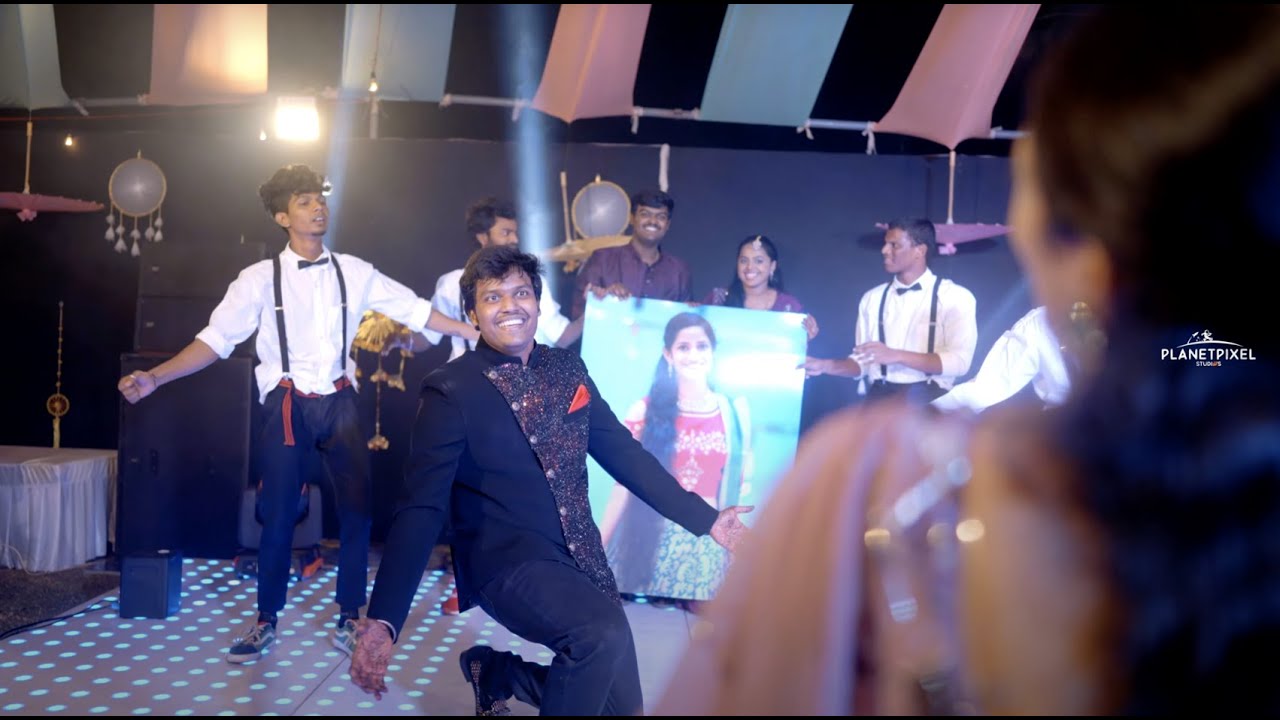 Sravya x Deekshith Groom Surprise Dance - YouTube