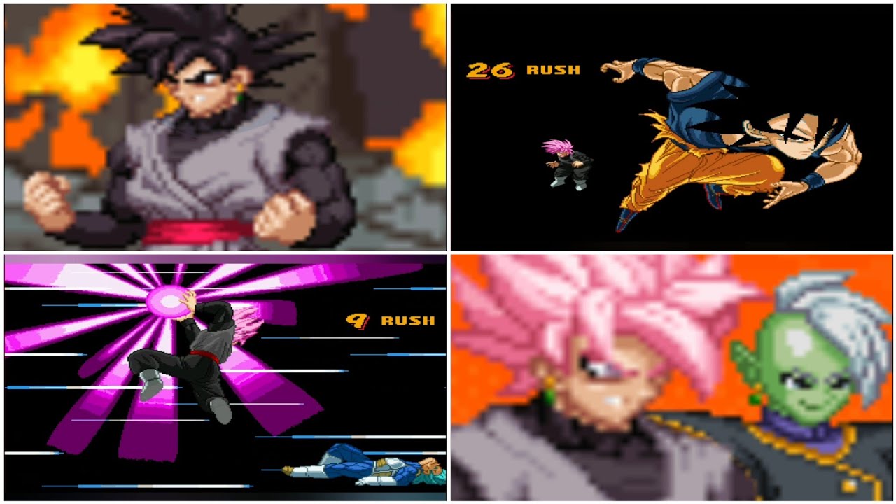 Hyper Dragon Ball Z Story Mode: SSB Goku & Vegeta VS Super Saiyan Rose ...