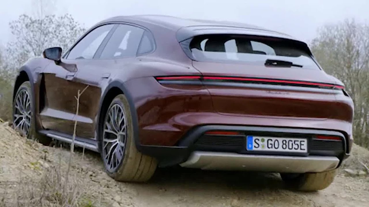 Cherry Metallic Porsche Taycan Cross Turismo (2022) - YouTube