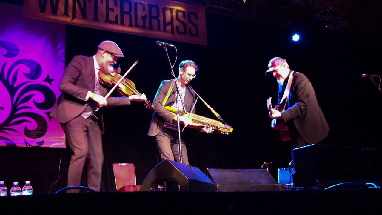 Vasen (Swedish traditional music with nyckelharpa) at Wintergrass 2018 ...