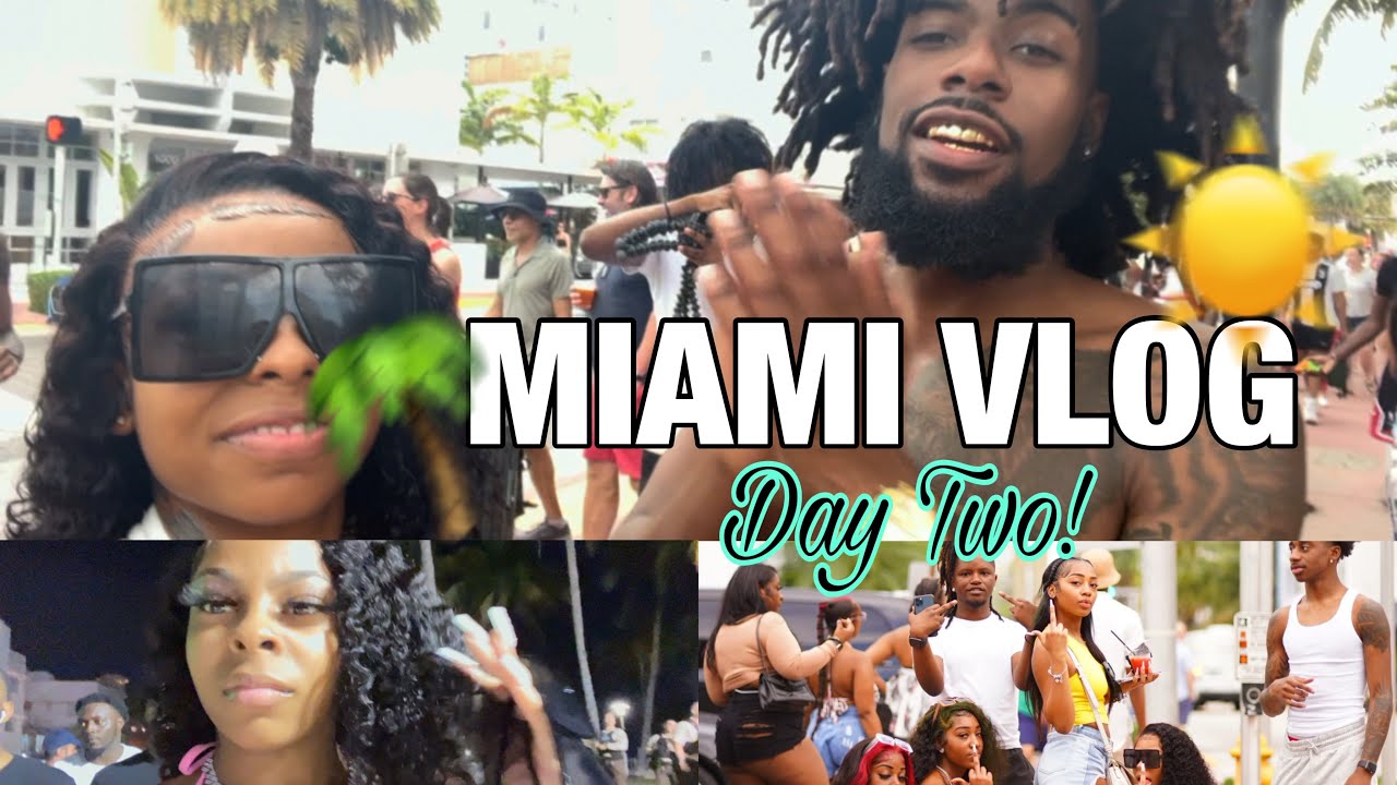 MIAMI SPRING BREAK 2022🌴☀️ DAY2 || Shaee Monaee - YouTube