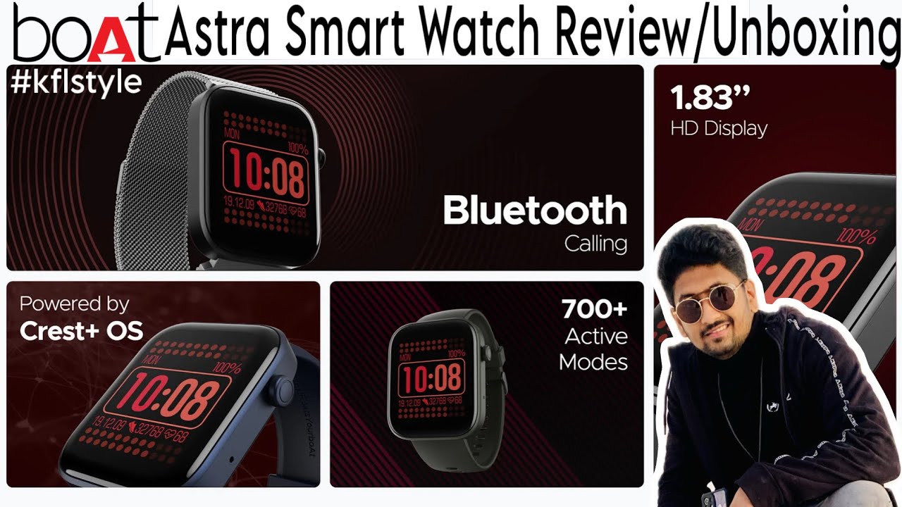 Best SmartWatch Under 2000 - Live MatchScore 🏏 boAt Wave Astra Review ...