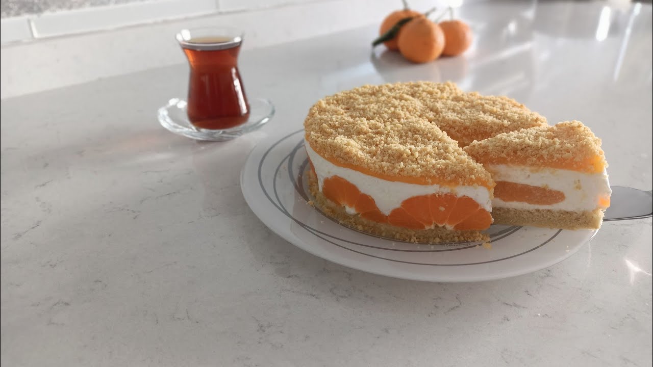 Mandalinalı Cheesecake - YouTube