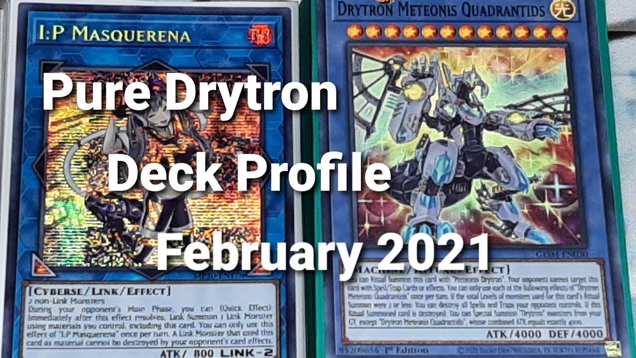 Pure Drytron Deck Profile February 2021 - YouTube